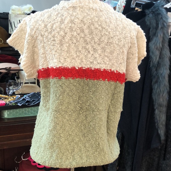 wye oaks | Sweaters | Vintage Wyeoaks 98s Short Sleeve Sweater Knobby ...